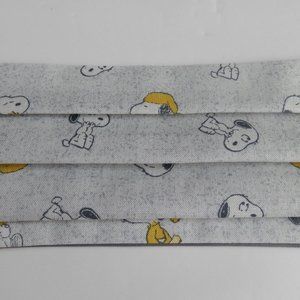 Hand Crafted | Accessories | Snoopy Adult Cloth Reusable Reversible ...